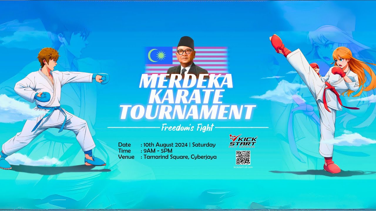 Kick Start Self Defense Merdeka Karate Tournament 2024 - YouTube