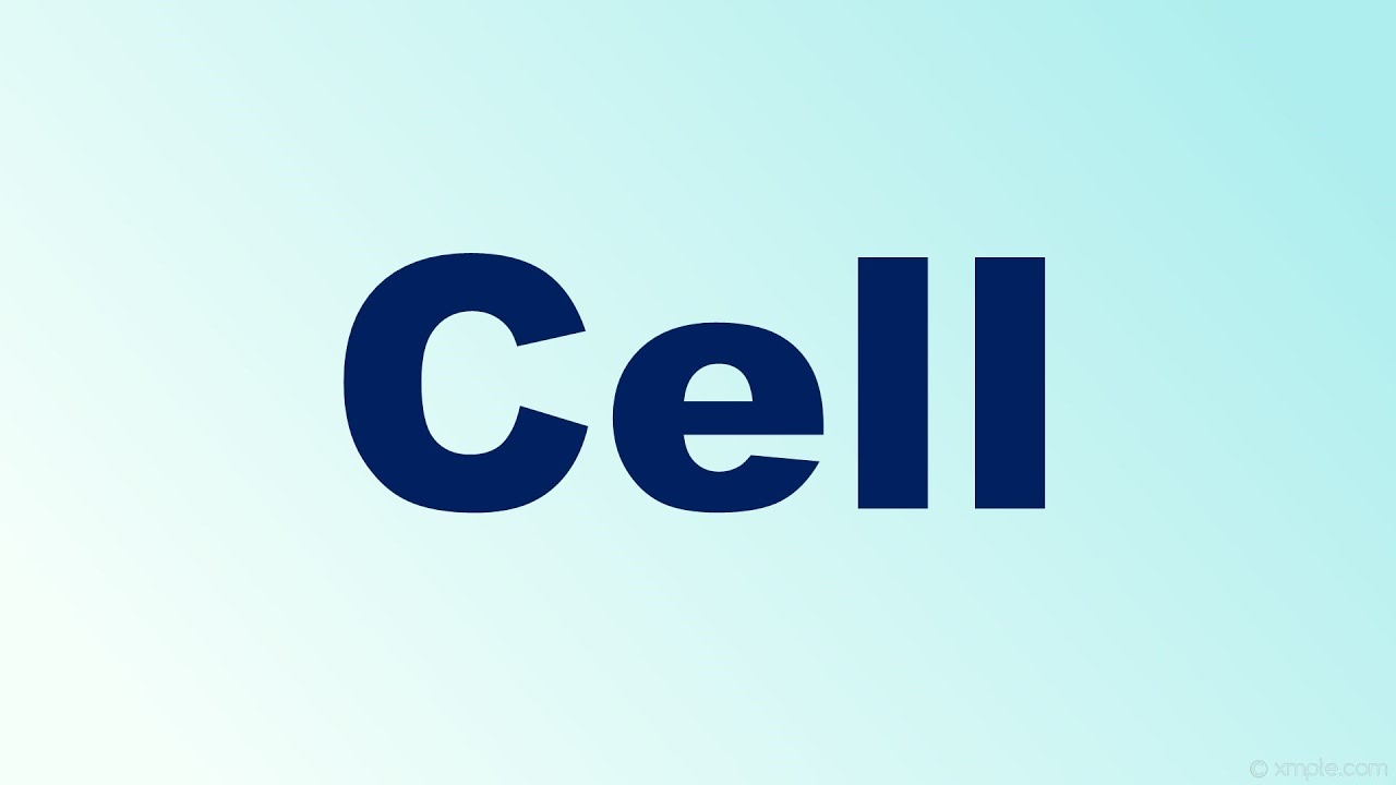 Cell Definition and Examples - YouTube