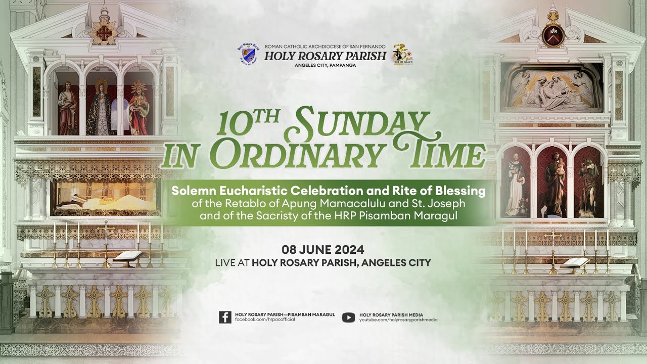 Solemn Eucharistic Celebration and Rite of Blessing of the Retablos and ...