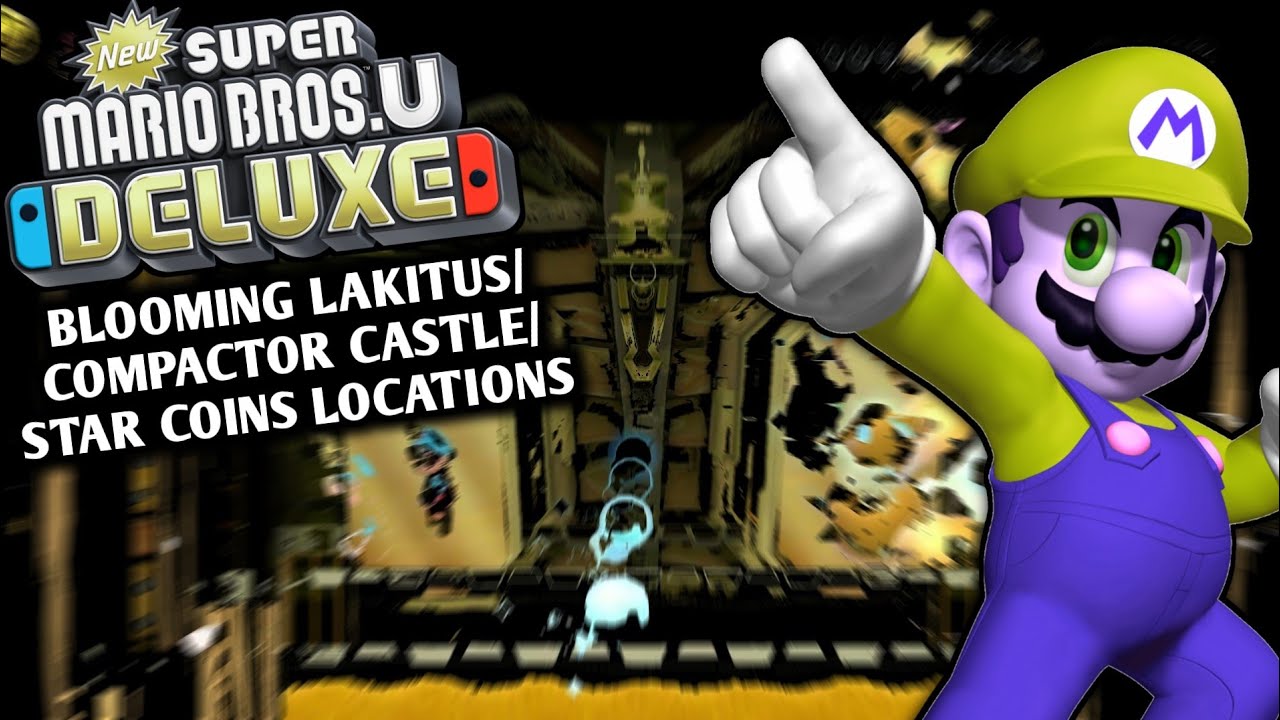 BLOOMING LAKITUS/COMPACTOR CASTLE! NSMB Deluxe Layer Cake Desert [Star ...