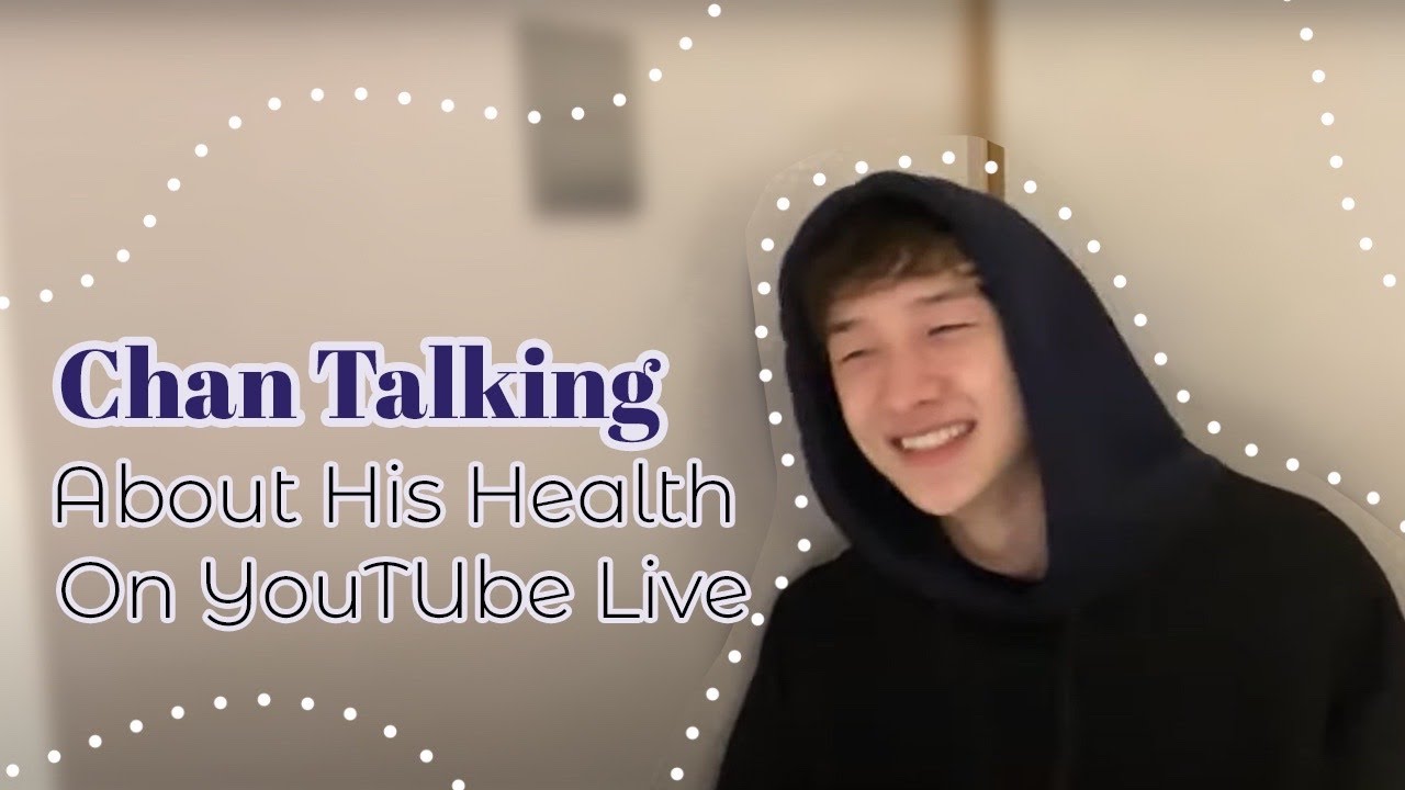 Chan talking about his health on YouTube Live - YouTube