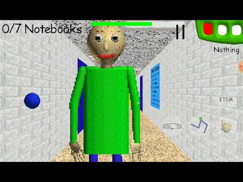 Yo jugando baldi's basic in educación - YouTube