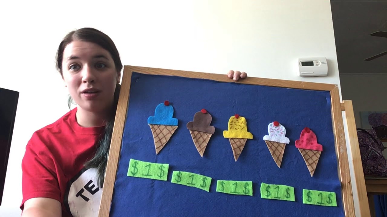 Counting and Money Sense: Ice Cream Shop Math - YouTube