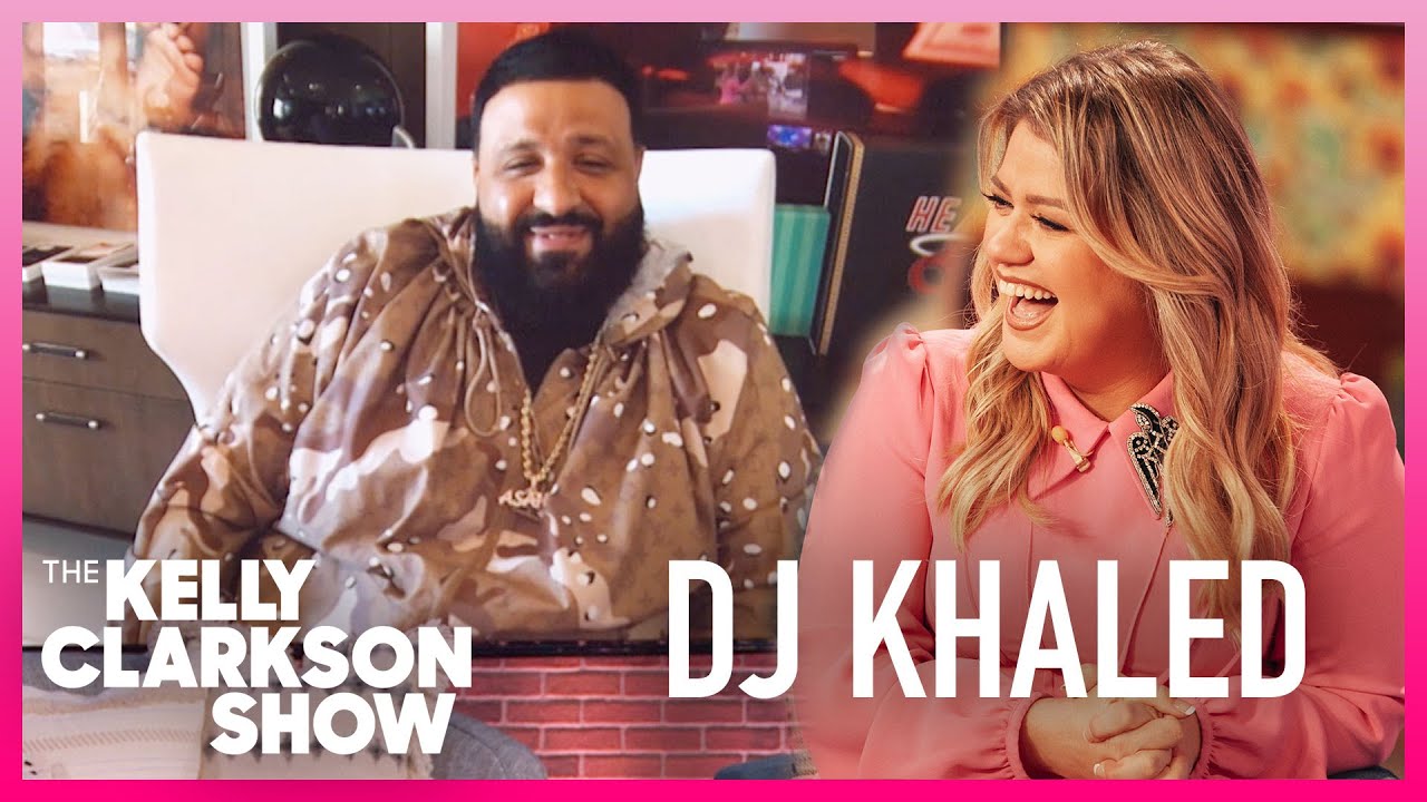 DJ Khaled Accidentally Crashes Kelly's Show - YouTube