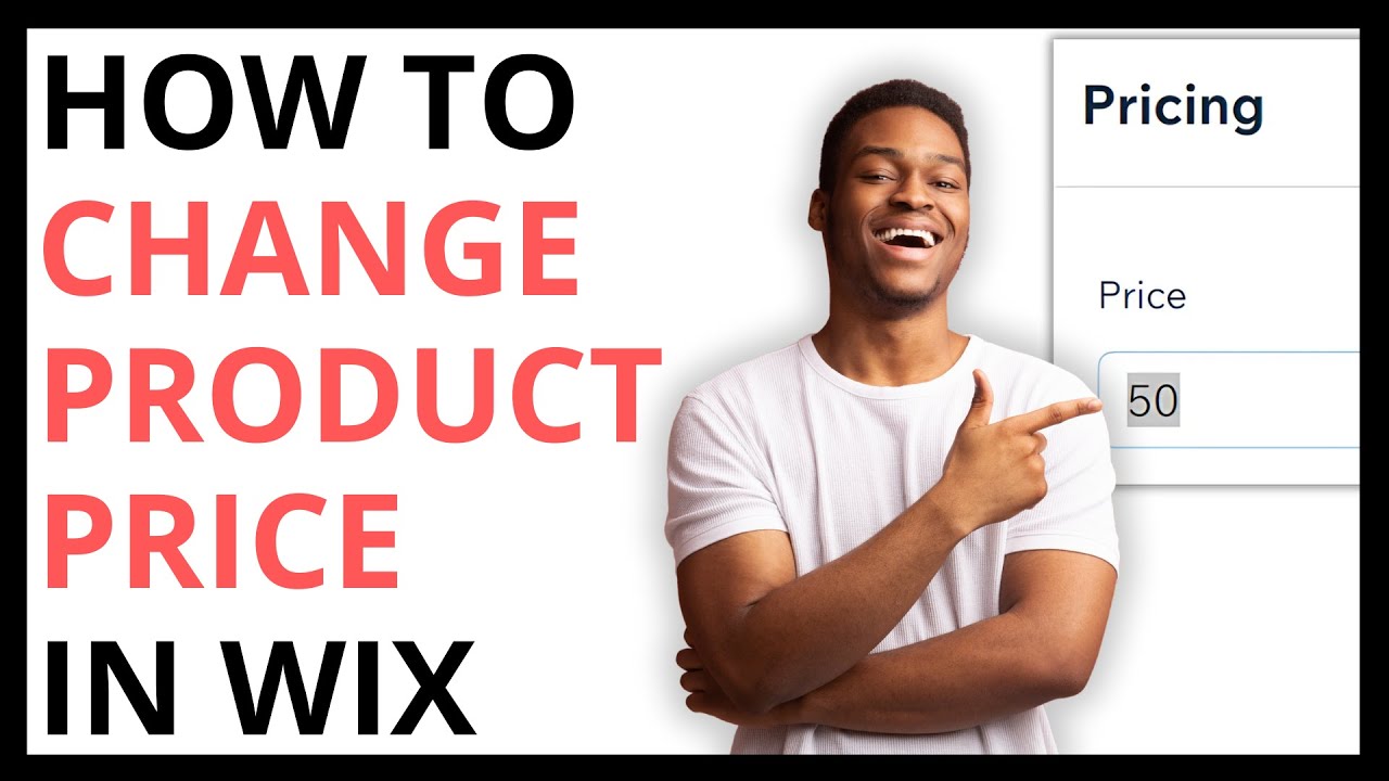 How to Change Product Price in Wix [QUICK GUIDE] - YouTube