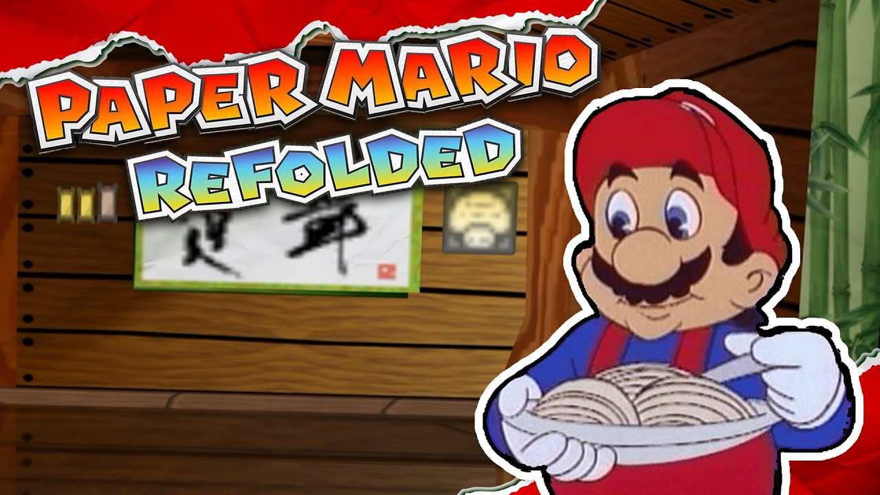 El Invencible Poder de los Espaguetis | PAPER MARIO REFOLDED - YouTube