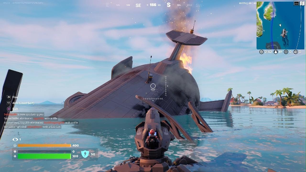 The IO blimp got destroyed!! - YouTube