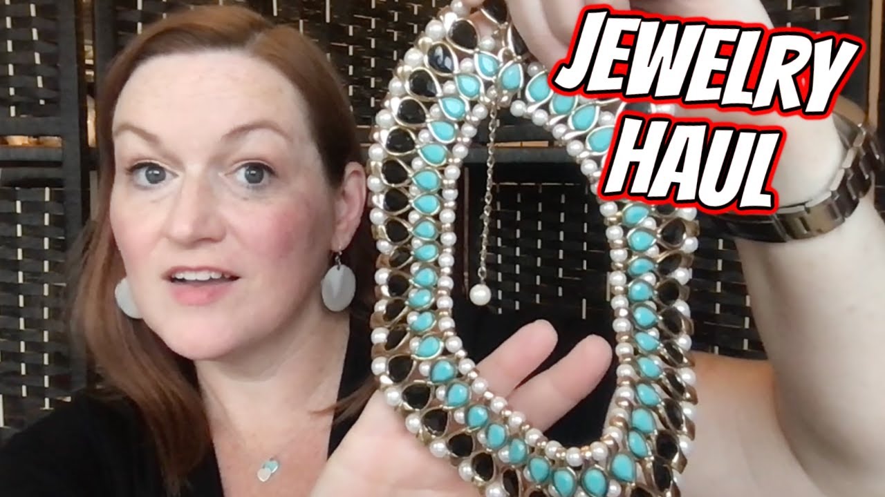 Jewelry Haul to Resell on Ebay Online | Jewelry Unboxing - YouTube