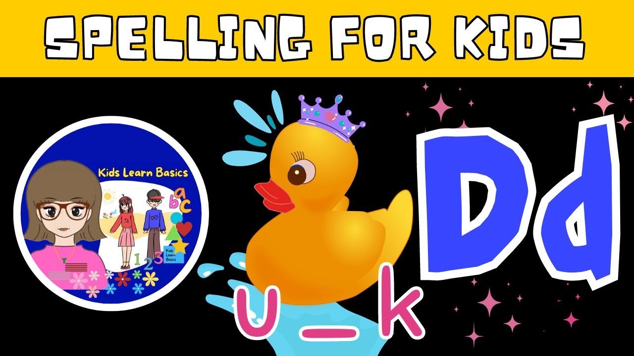Spelling for Kids | Words starting with D | Learn How to Spell and Read ...