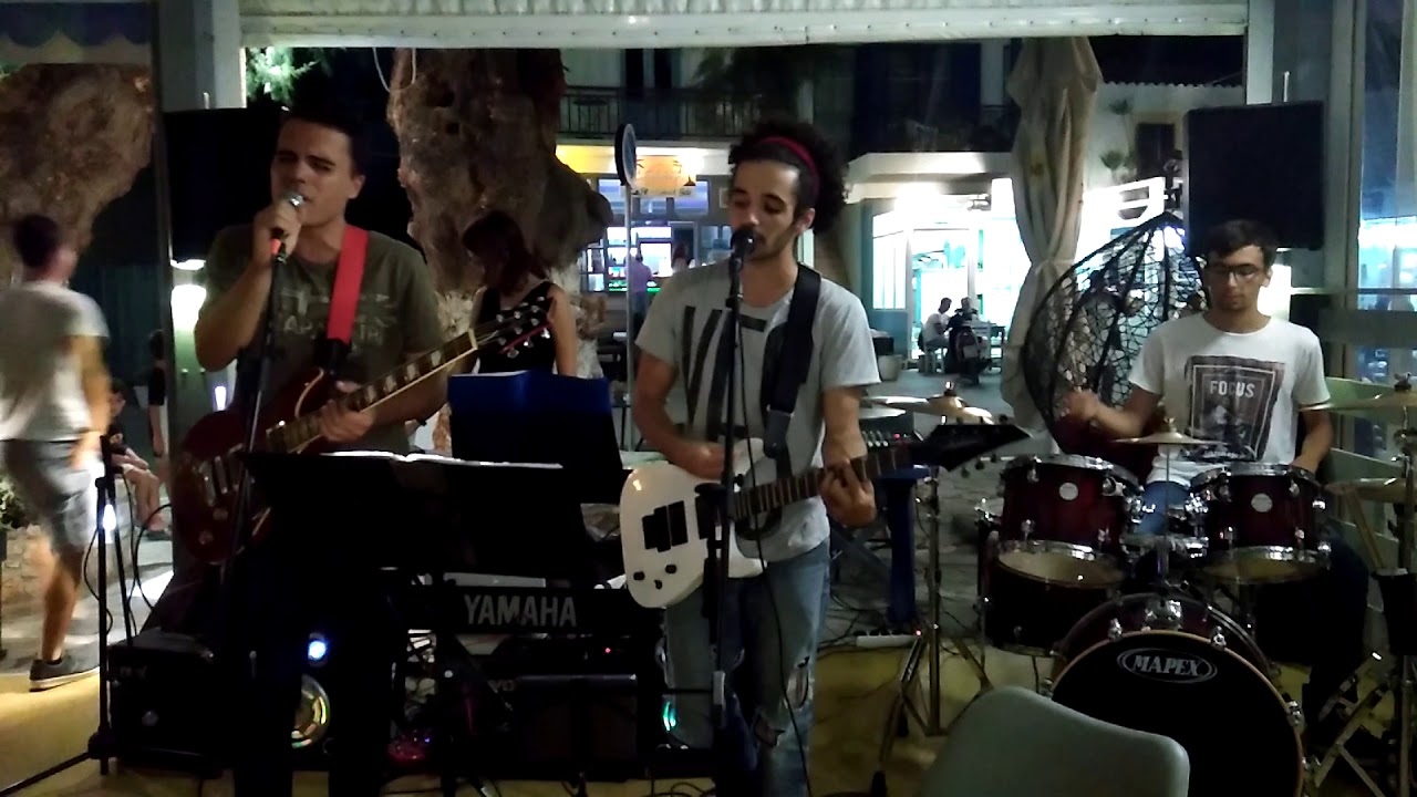 Γυρίζω τις πλάτες μου στο μέλλον Coverdose live Kythera - YouTube