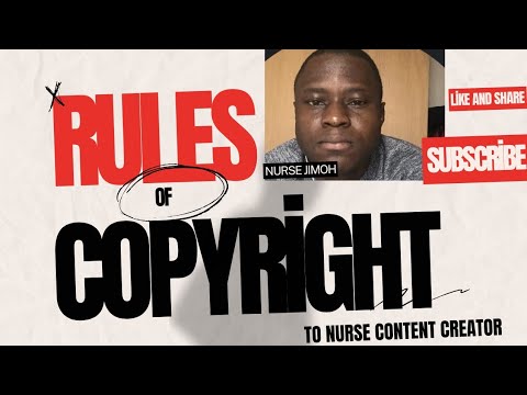 HOW TO BE A SUCCESSFUL NURSE CONTENT CREATOR | APPLICABLE RULES - YouTube