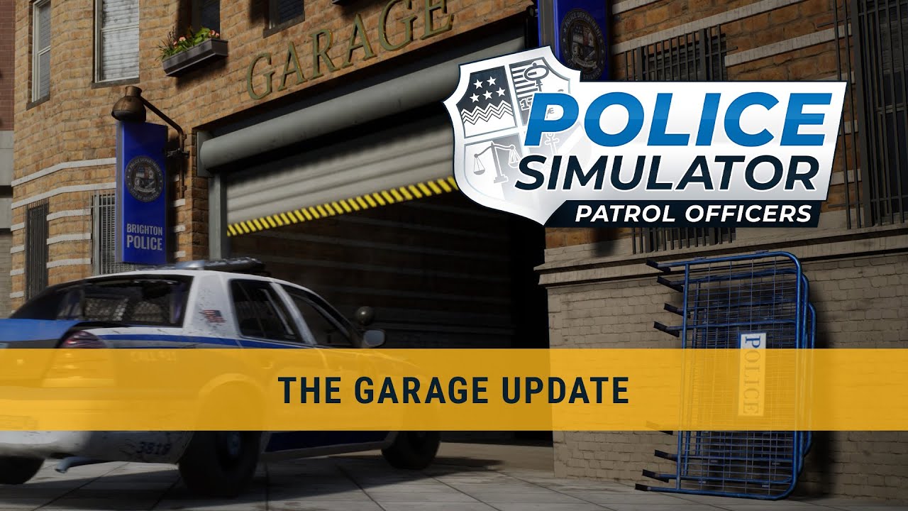 Police Simulator: Patrol Officers - The Garage Update - Release Trailer ...