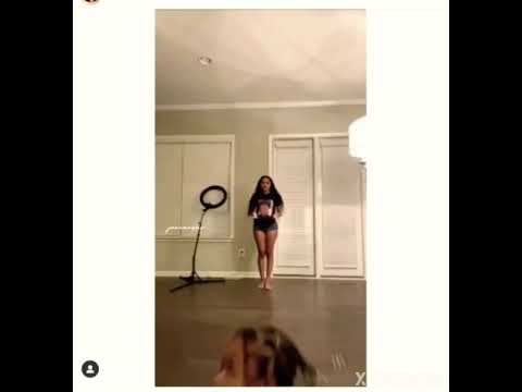 Jania Meshell & Kacey dancing to NBA Youngboy music