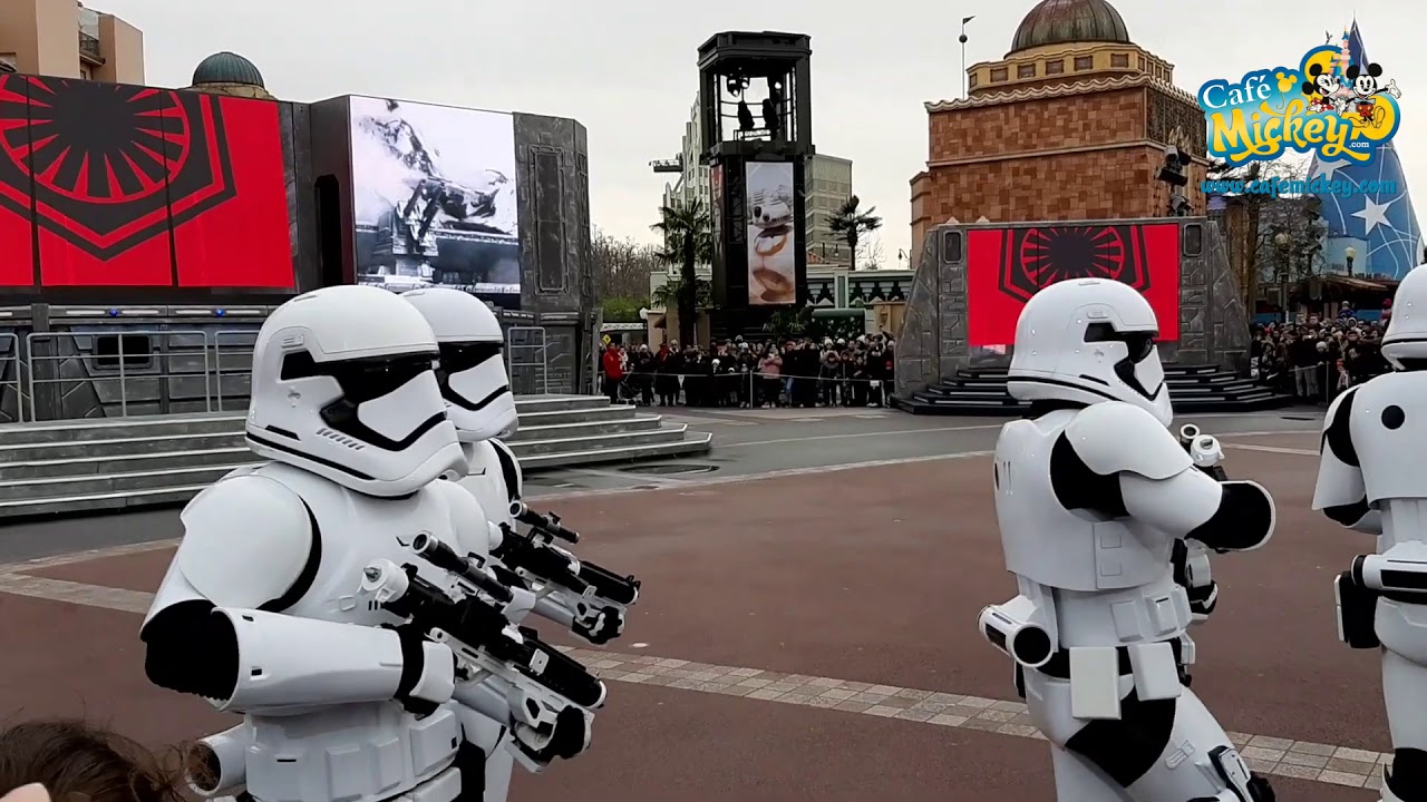 [2019] First Order March - Disneyland Paris - Star Wars - YouTube