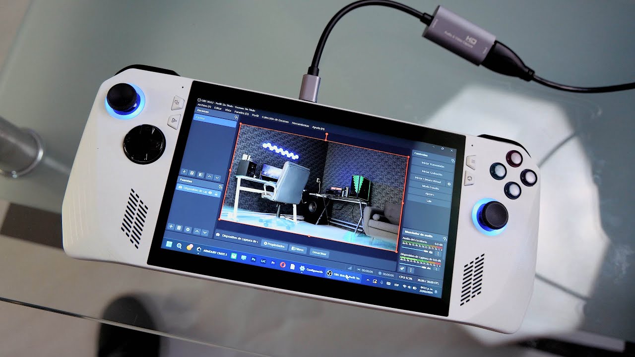 OBS Studio en Asus Rog Ally - YouTube