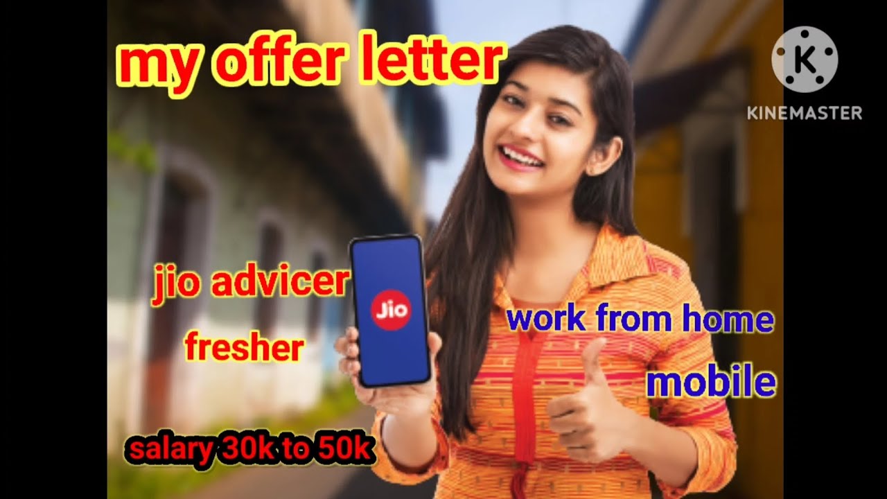 my offer letter jio freelancer job #jio #youtubeindia - YouTube