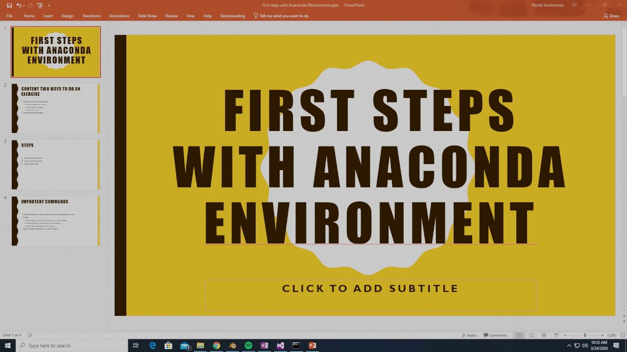 Deep Learning Tutorial 1: Anaconda environments and jupyter notebooks ...