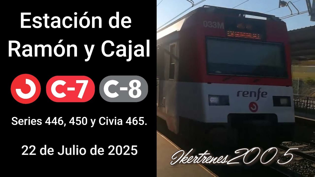 Renfe Cercanías Madrid | Estación de Ramón y Cajal | Líneas C7 y C8 ...