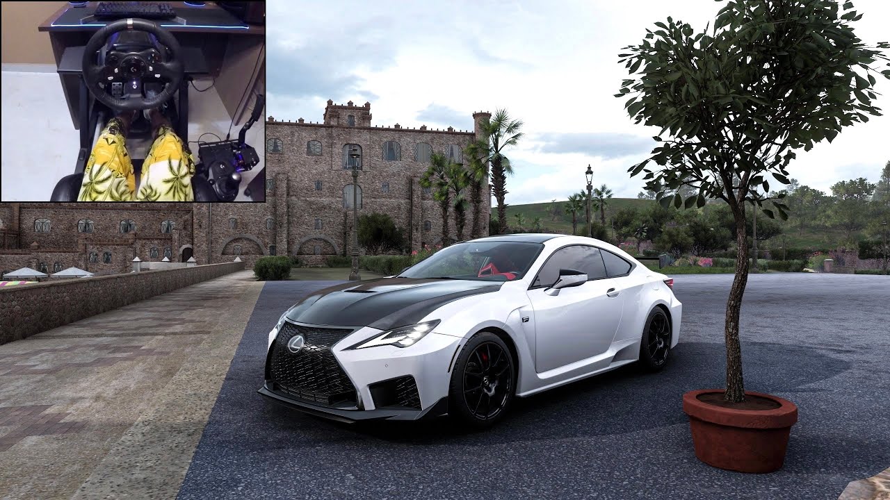 Lexus RC F - Forza Horizon 5 | Logitech g920 gameplay - YouTube