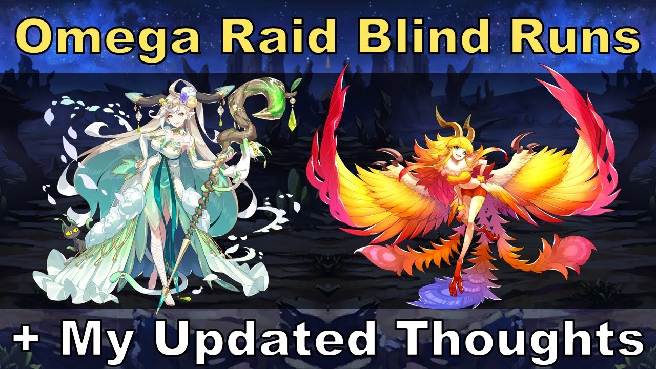 Dragalia Lost - Chronos / Nyx Omega Raid Blind Runs - YouTube