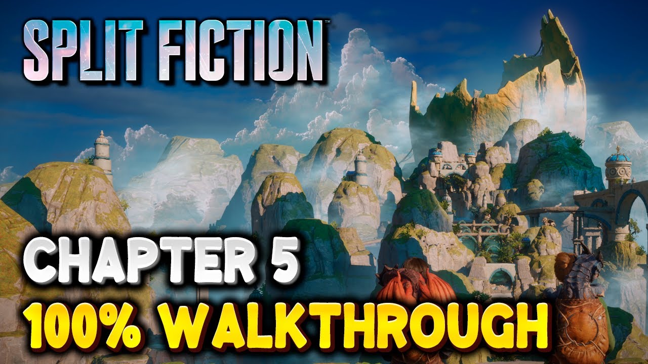 Split Fiction CHAPTER 5 RISE OF THE DRAGON REALM 100% WALKTHROUGH (All collectibles & trophies ...