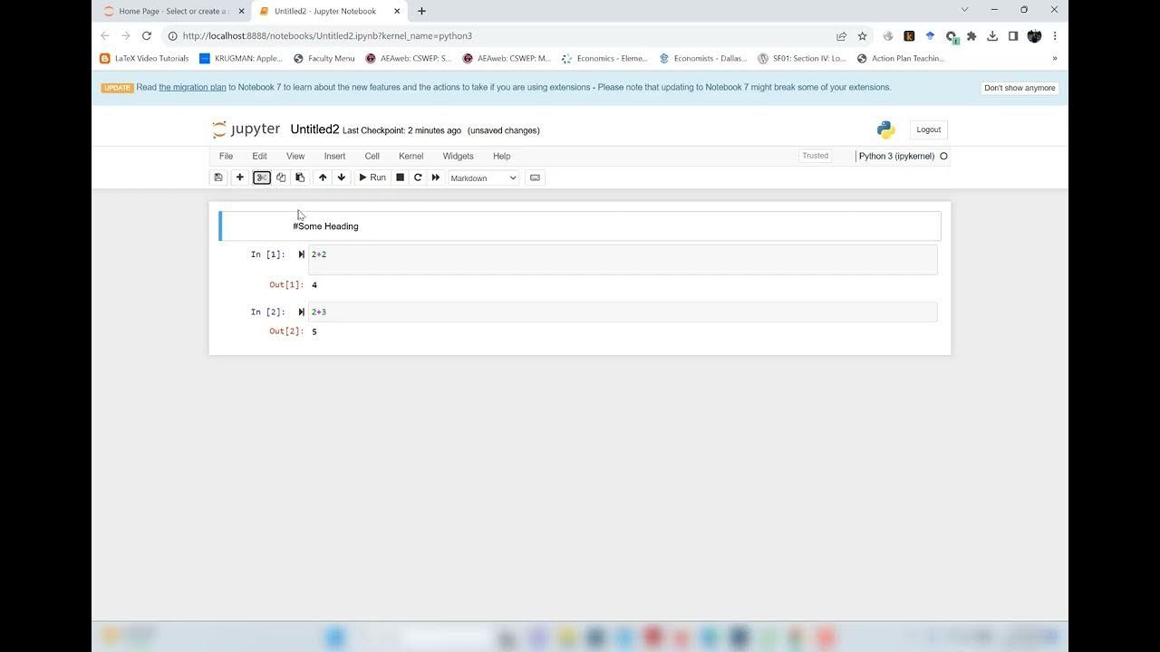 Video 2 Introduction to Jupyter - YouTube