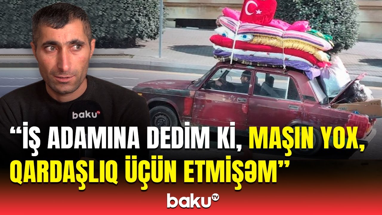 Zəlzələdə türk qardaşlarımıza dəstək olan Sərvər | “Jiquli” həmrəylik ...