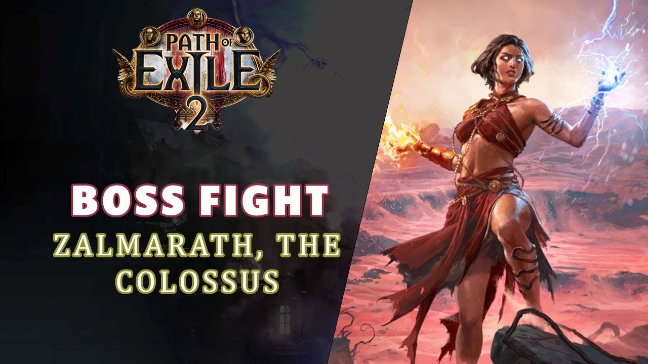 Path of Exile 2 - Sorceress x Zalmarath, the Colossus - YouTube