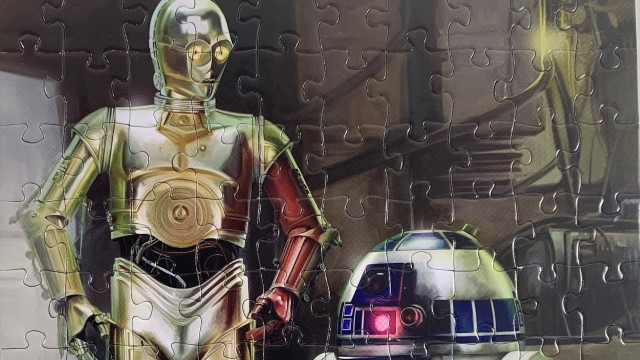 Star Wars Puzzle | C-360, BB8 and R2-D2 Star Wars Jigsaw Puzzles - YouTube