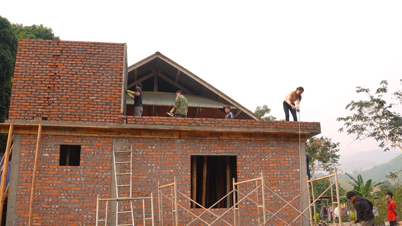 My Travel Holiday 100 Days Building : Build a house with professional ...