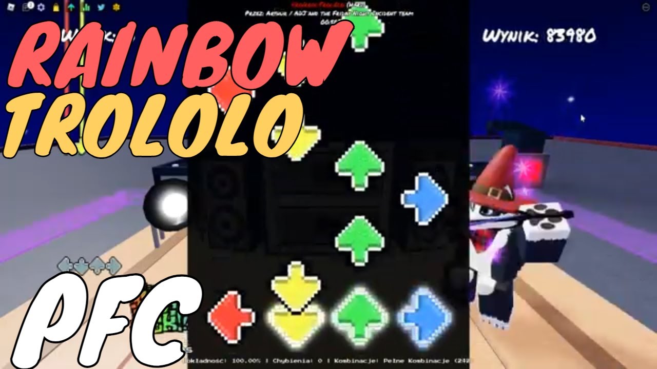 FUNKY FRIDAY - Rainbow Trololo (Hard) Perfect FC 100% | Friday Night ...