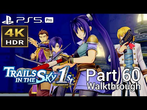 [Walkthrough Part 60] Trails in the Sky 1st Chapter (Japanese Voice) PS5 Pro 4K HDR