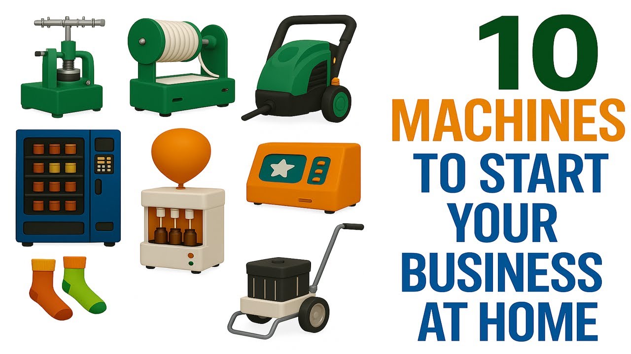 10 Cheap Machines to Help Broke People Make Money Fast! Part 2 - YouTube