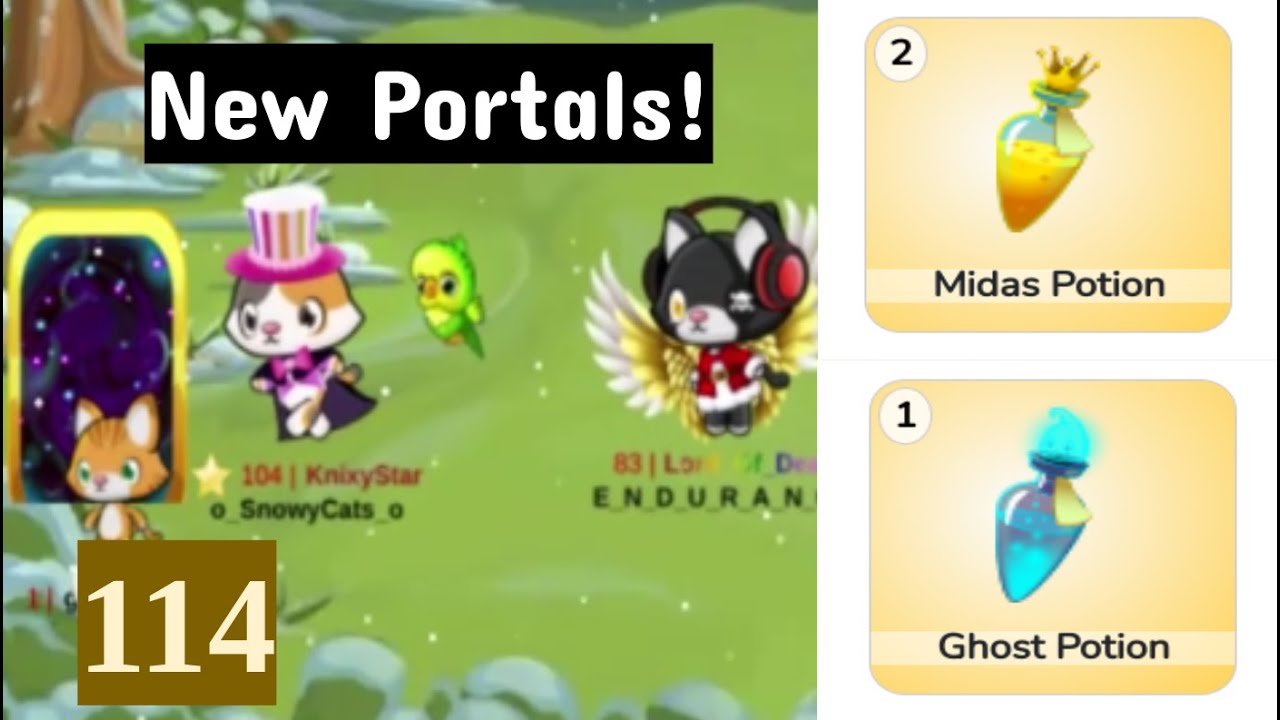 Meow Playground Gameplay #114 - NEW PORTALS! - YouTube