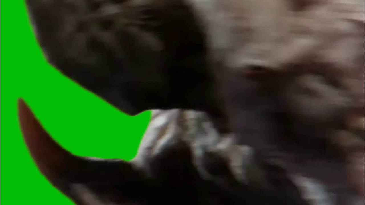 GREEN SCREEN DEMON SCARE - YouTube