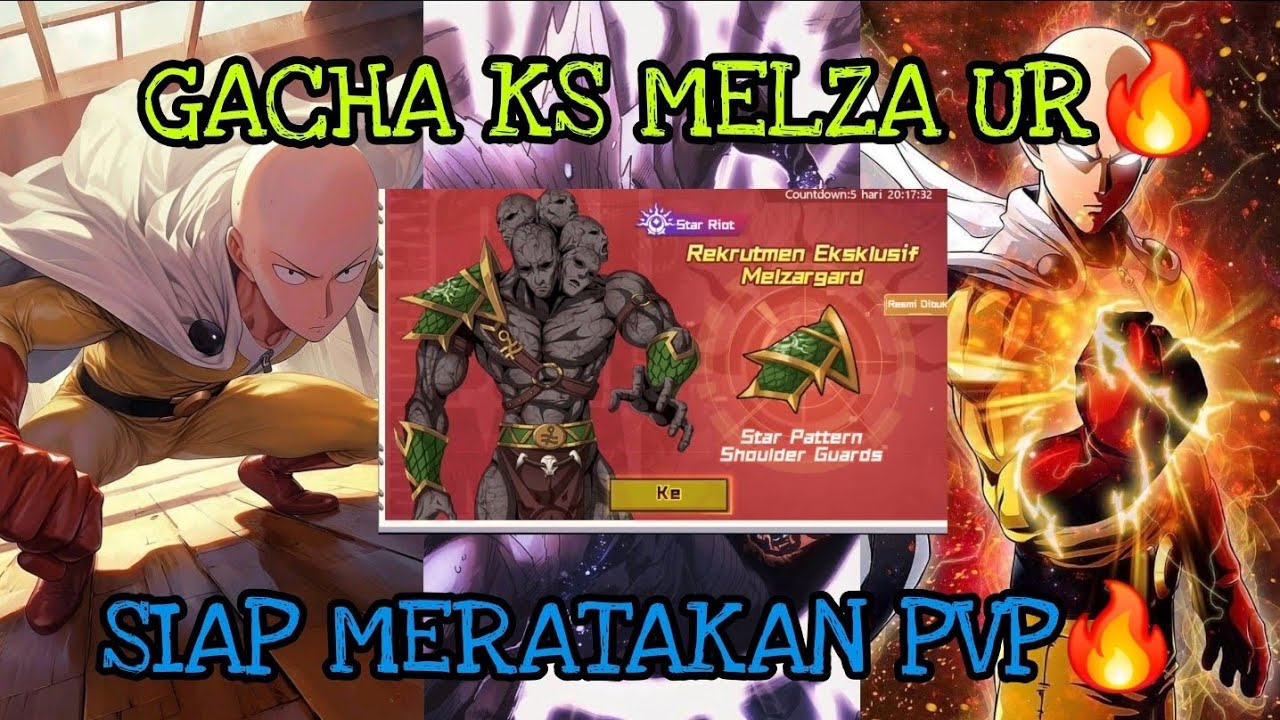 GACHA UNTUK AKTIFASI ULTRA ULTIMATE MELZA UR🔥🔥🔥|| ONE PUNCH MAN : The ...