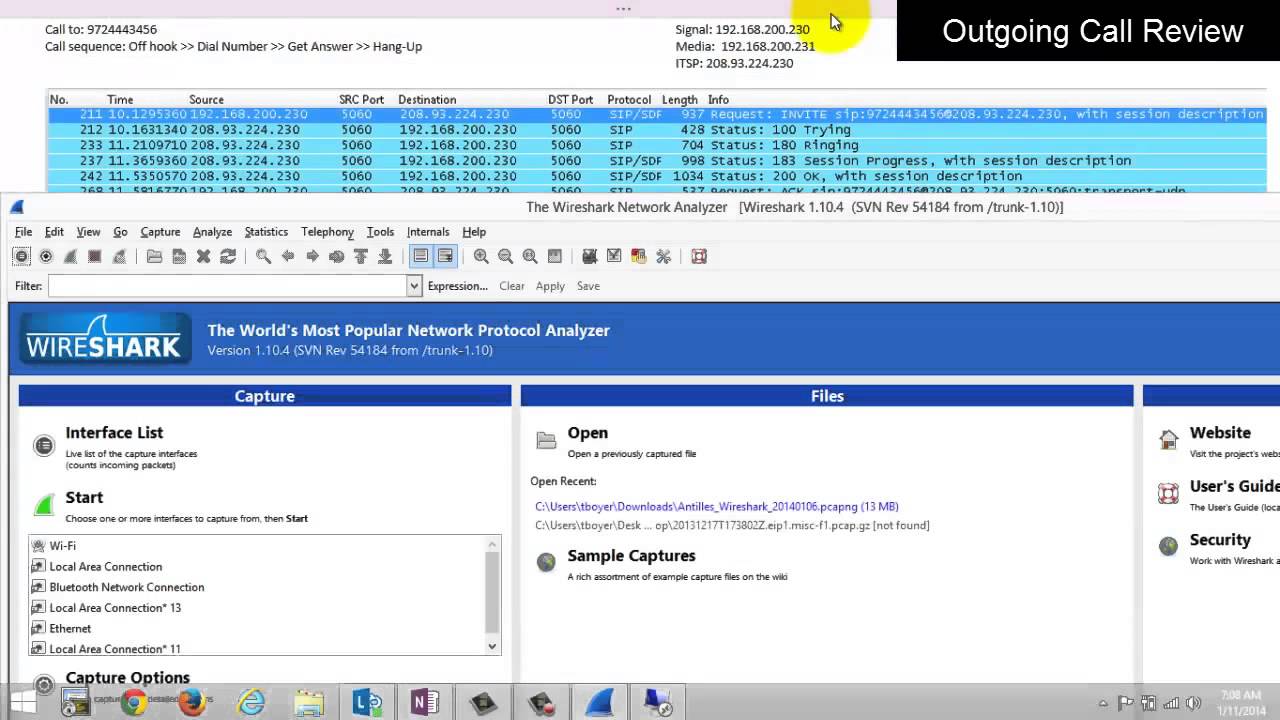 SIP Troubleshooting for Beginners Outgoing Call Trace Review1 - YouTube