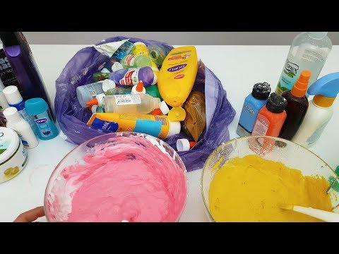 Malzemeleri Bitiriyoruz! Çöplük Slime Yapımı - Vak Vak TV