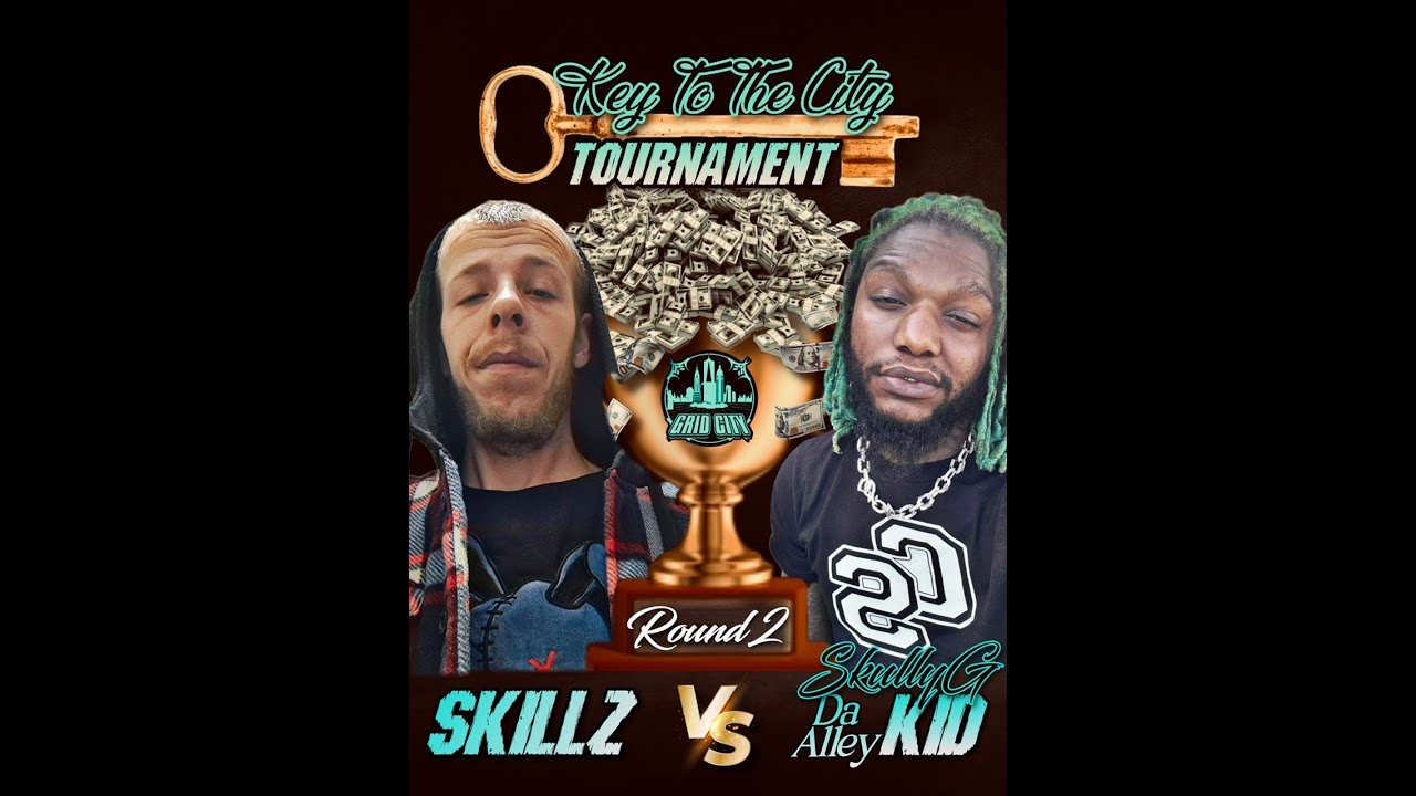 SKILLZ VS SKULLY G Da ALLEY KID | KEY TO THE CITY TOURNAMENT | ROUND ...
