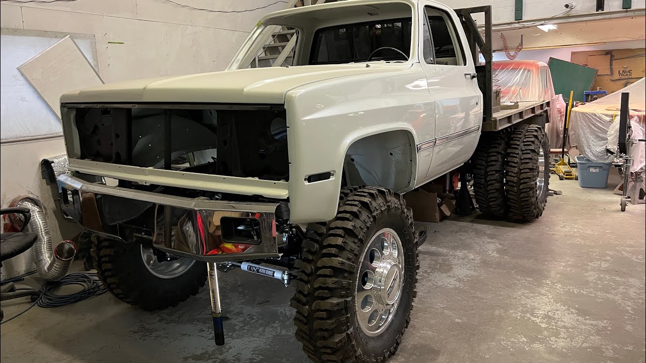 Squarebody Beastly Dually Chevy/GMC Update - YouTube