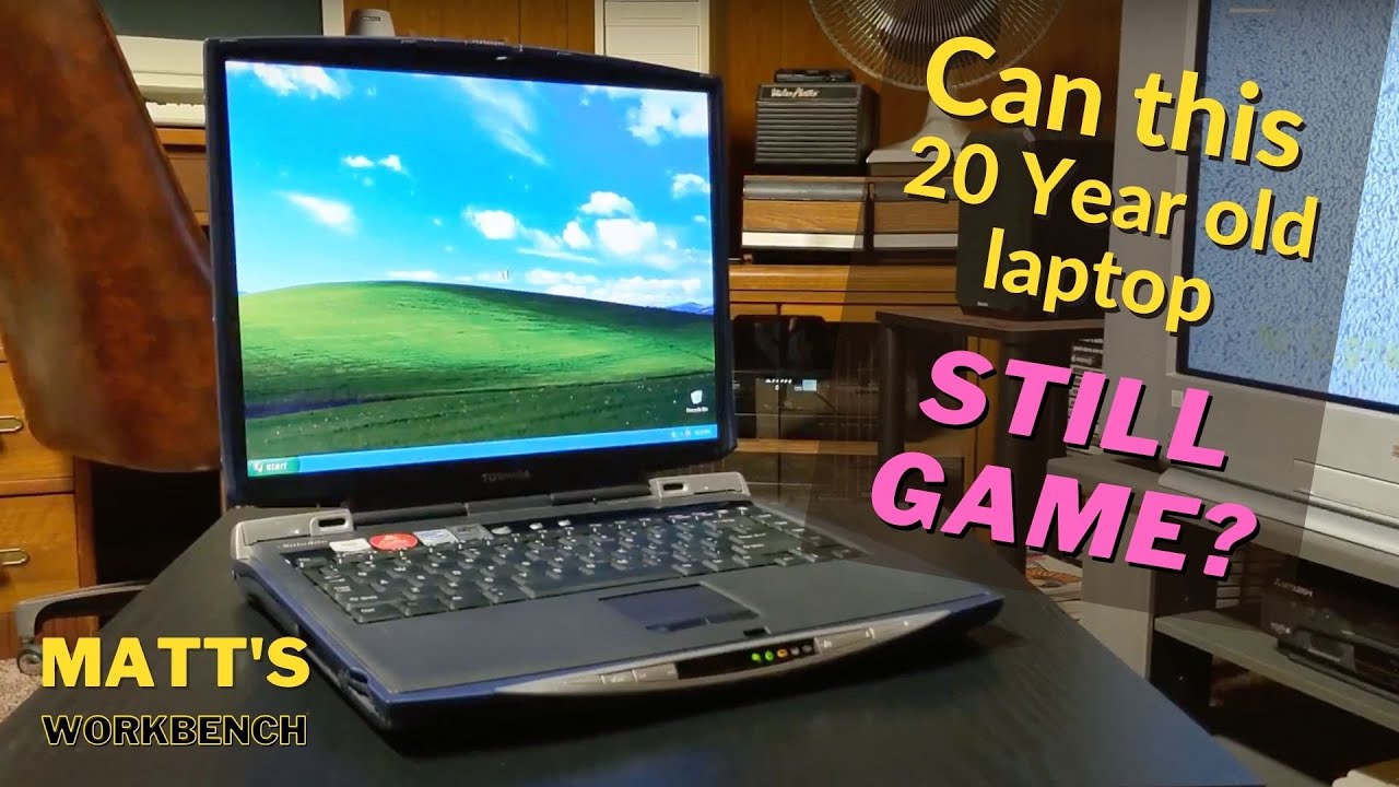This 20 year old laptop was a BEAST! - YouTube
