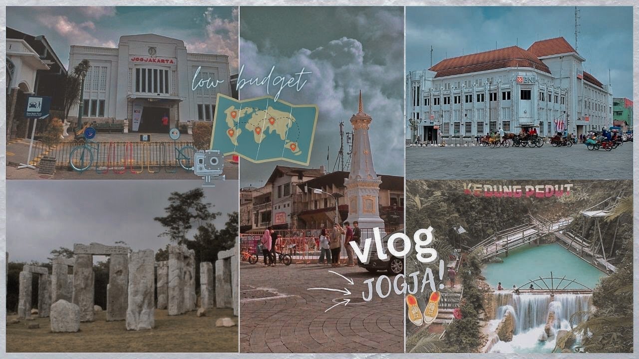 Travel Vlog to Jogja, Low Budget Jogja Trip - YouTube