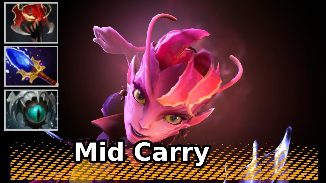 Dark Willow Mid Carry Build, Scepter + Madness | Dota 2 New Meta ...