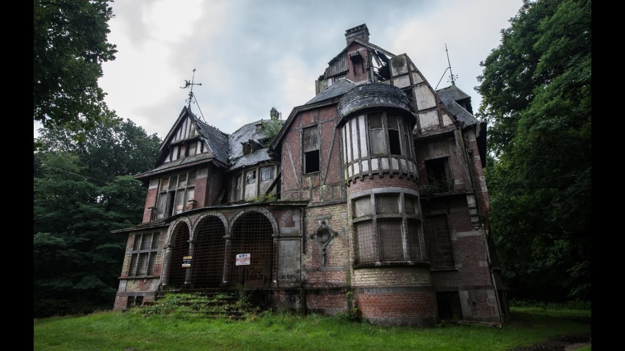 Abandoned Mansion (part.2) LET´S GO INSIDE!! - Chateau Nottebohm ...