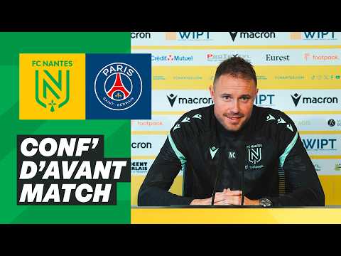 [Féminines] 🎥🎙️ J19 : Nicolas Chabot avant FCN - PARIS SG