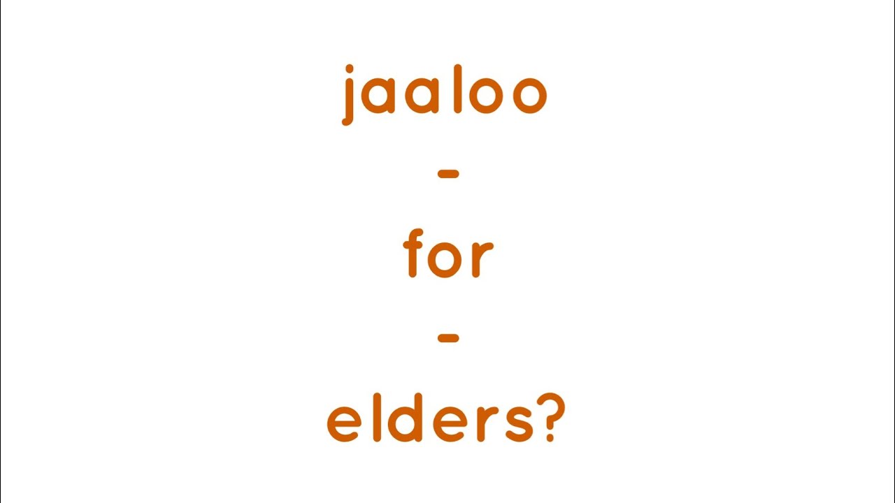 could elders play Jaaloo Puzzles? - jaaloo.com @JaalooPuzzles - 833 ...