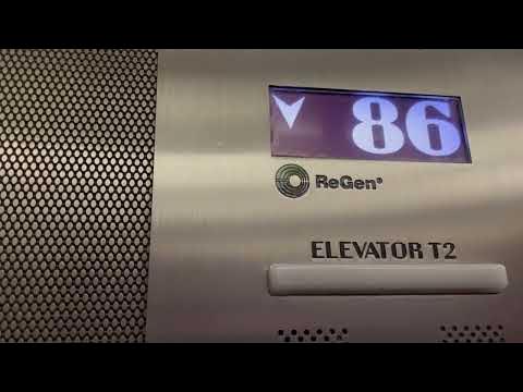 Otis ReGen Traction Elevator #T2 @ Empire State Building New York City NY - YouTube