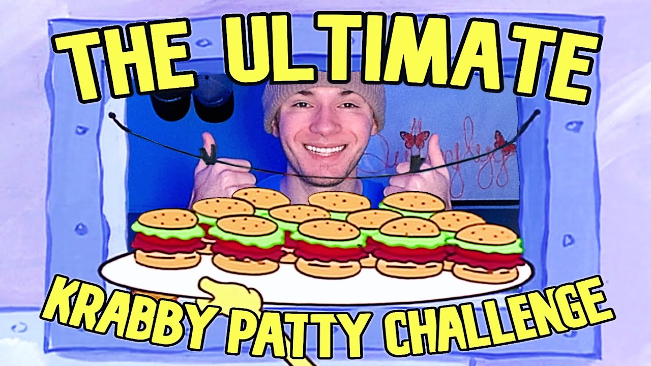 KRABBY PATTY GUMMY CHALLENGE! (500 Subscriber Special) - YouTube