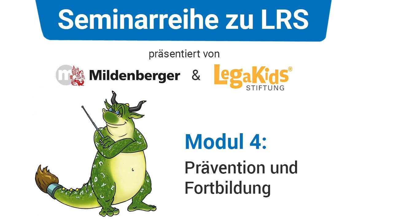 LRS-Modul 4: Prävention und Fortbildung - YouTube