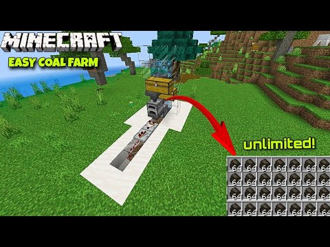 unlimited coal farm in Minecraft 1.19 | How to make fuel farm in ...